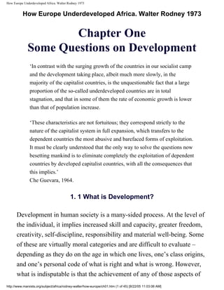 How Europe Underdeveloped Africa_walter.pdf