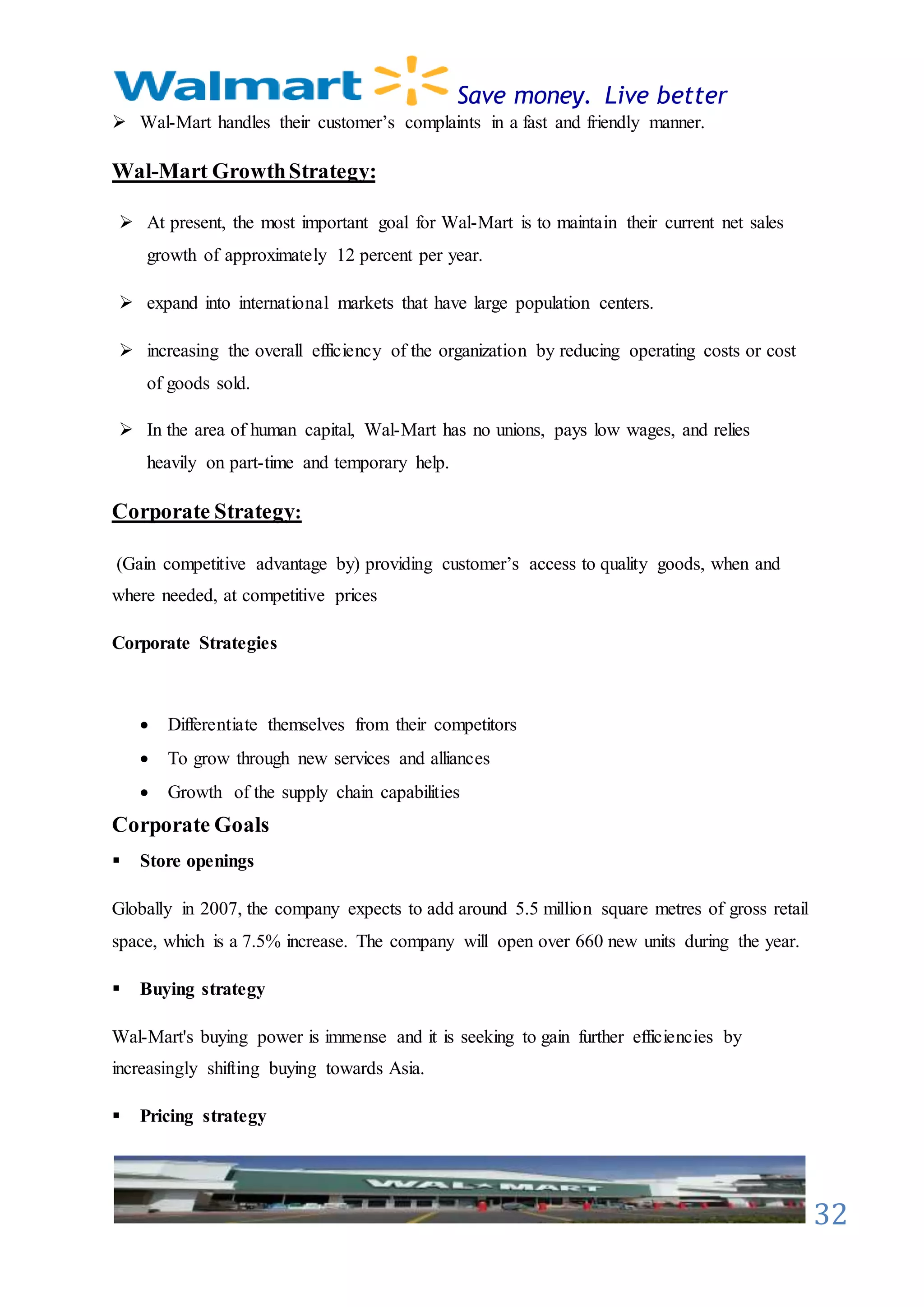 Supply Chain Management Walmart | DOCX