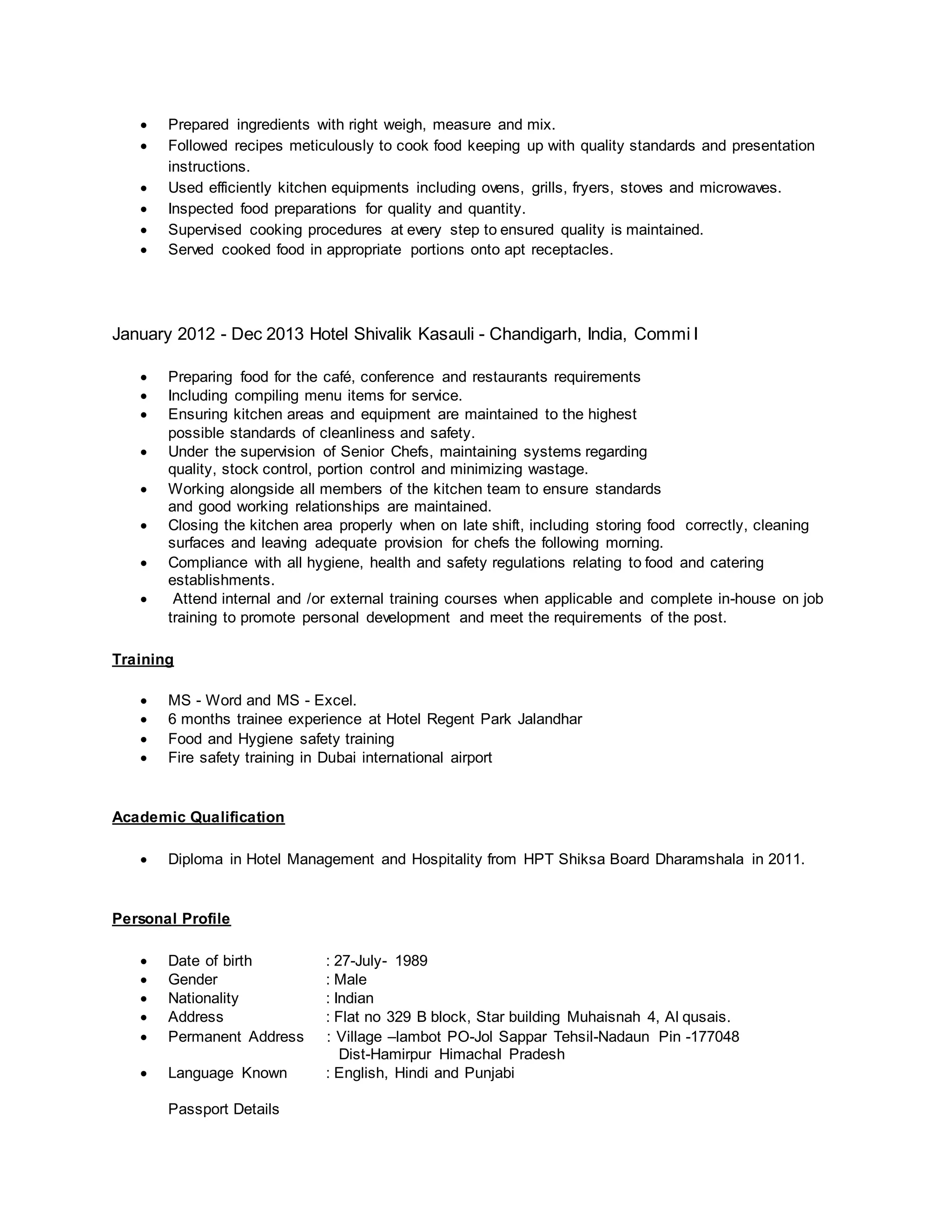 C V Gaurav Sharma | DOCX