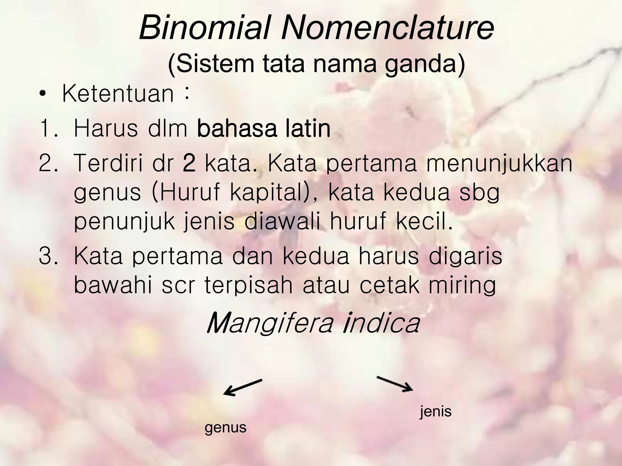 Ppt tentang klasifikasi makhluk hidup kelas 7 | PPT