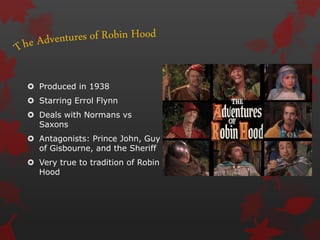 Robin Hood and The Hunger Games | PPT
