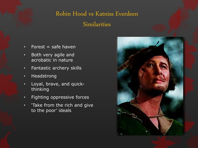 Robin Hood and The Hunger Games | PPT