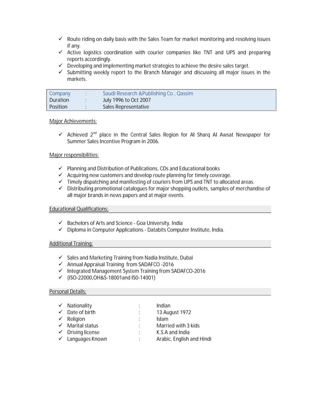 Mukhtar cv | PDF