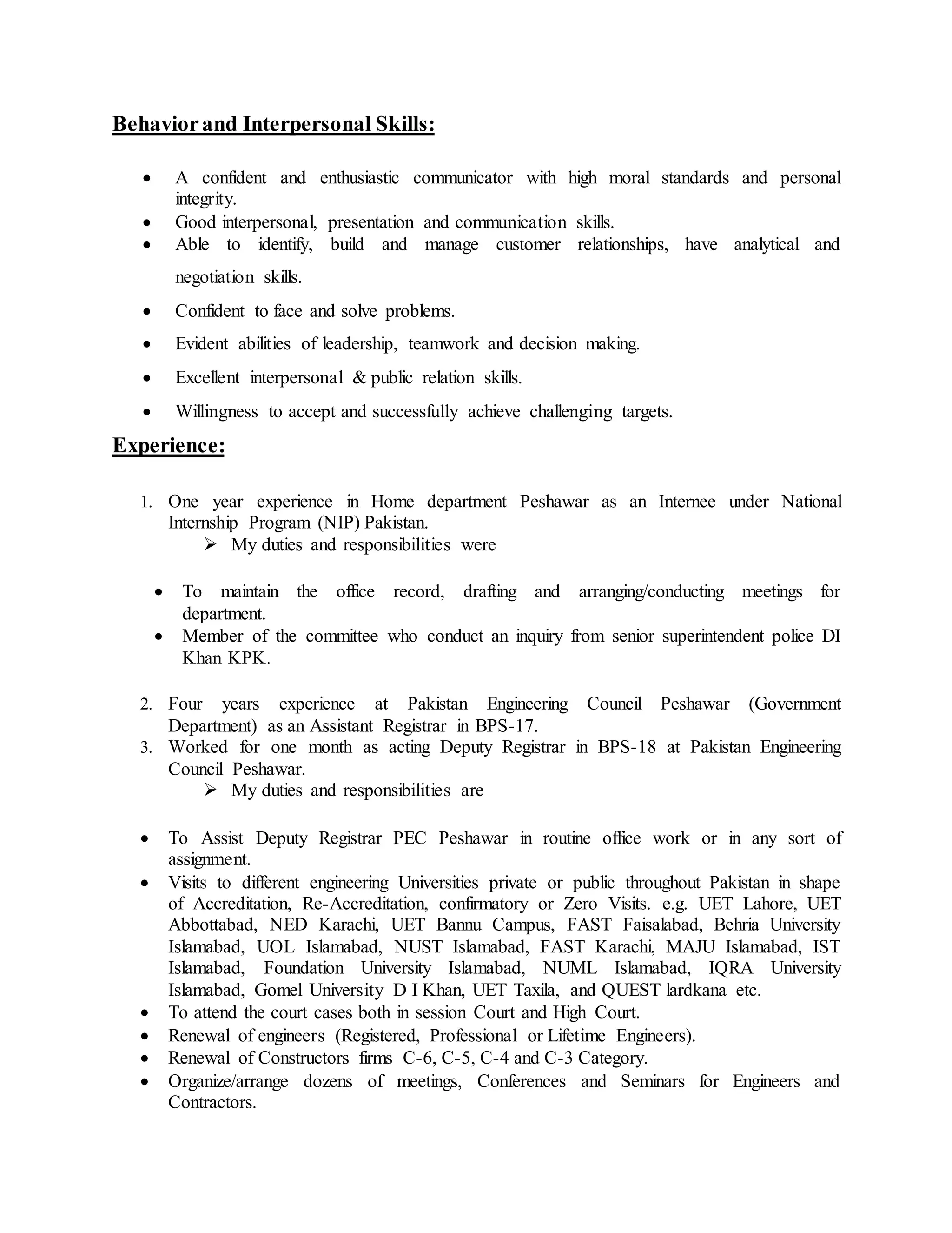 Ikram CV | DOCX