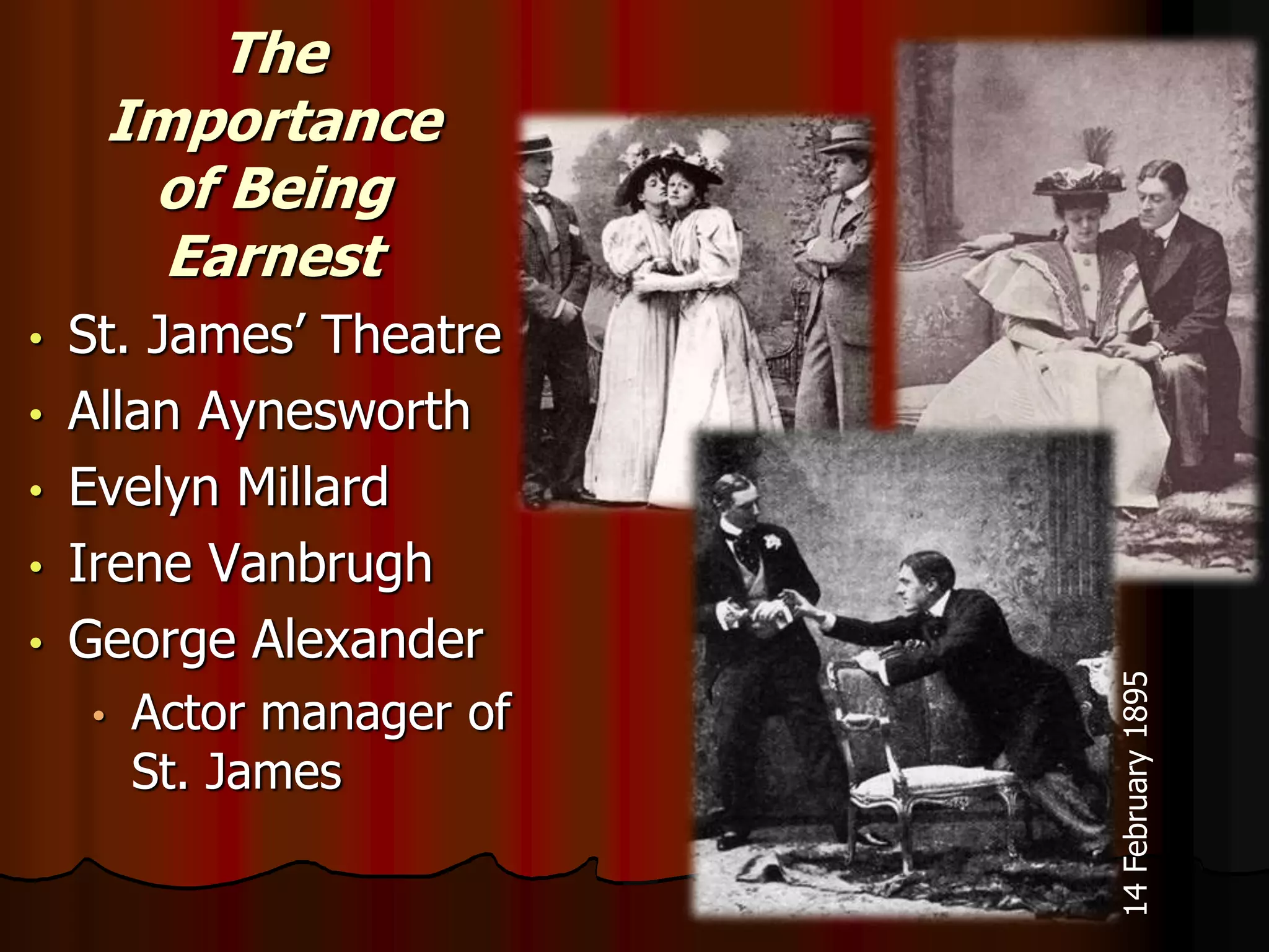 Victorian Theater Presentation | PPT