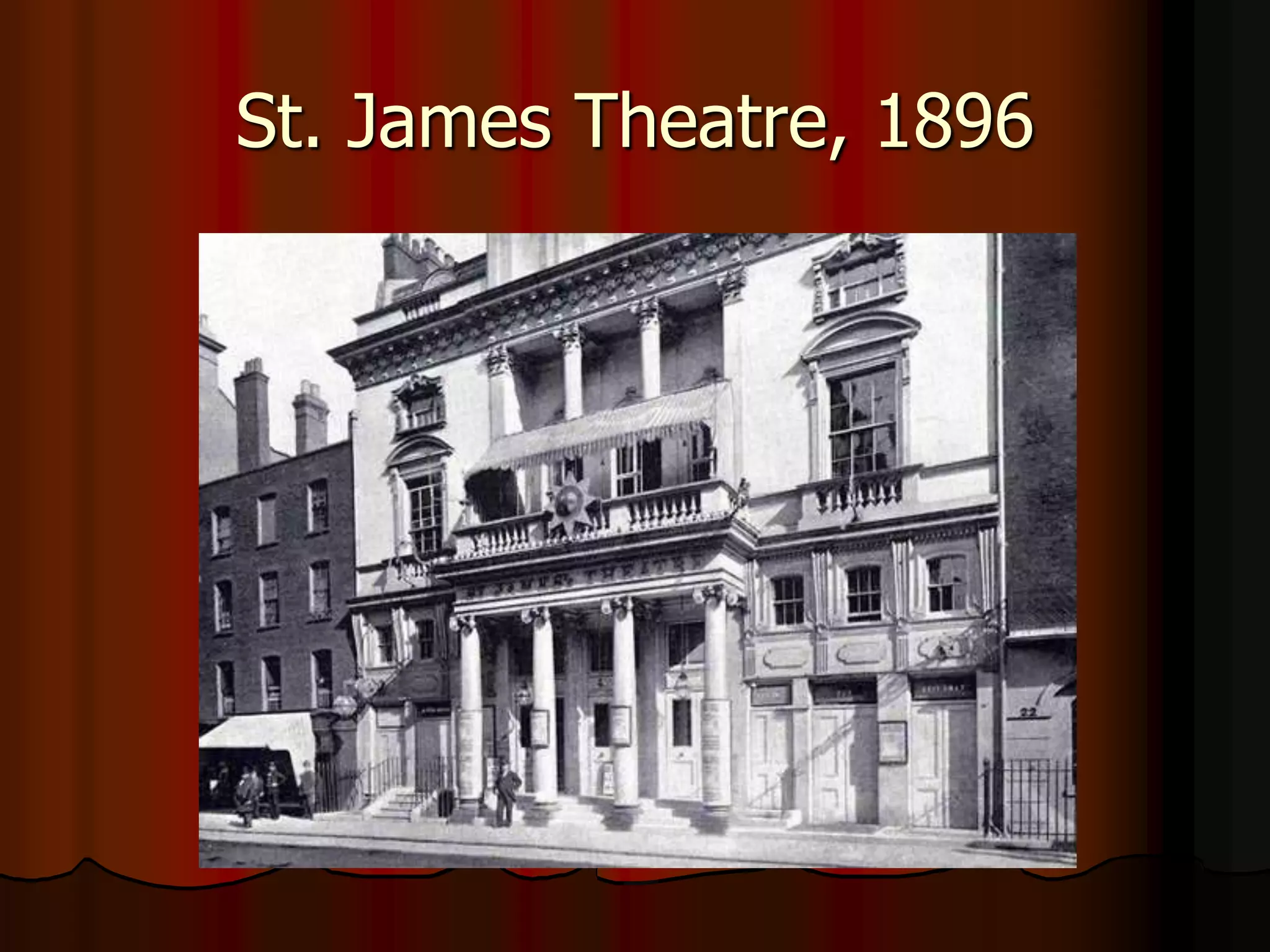Victorian Theater Presentation | PPT