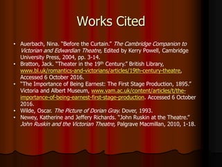 Victorian Theater Presentation | PPTX
