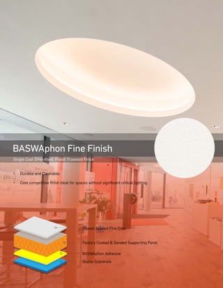 BASWA_SoundAbsorbingPlasterSystem | PDF