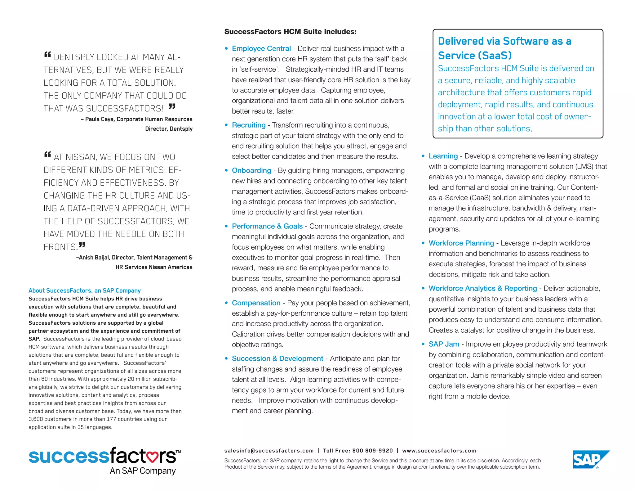 SuccessFactors Overview | PPT