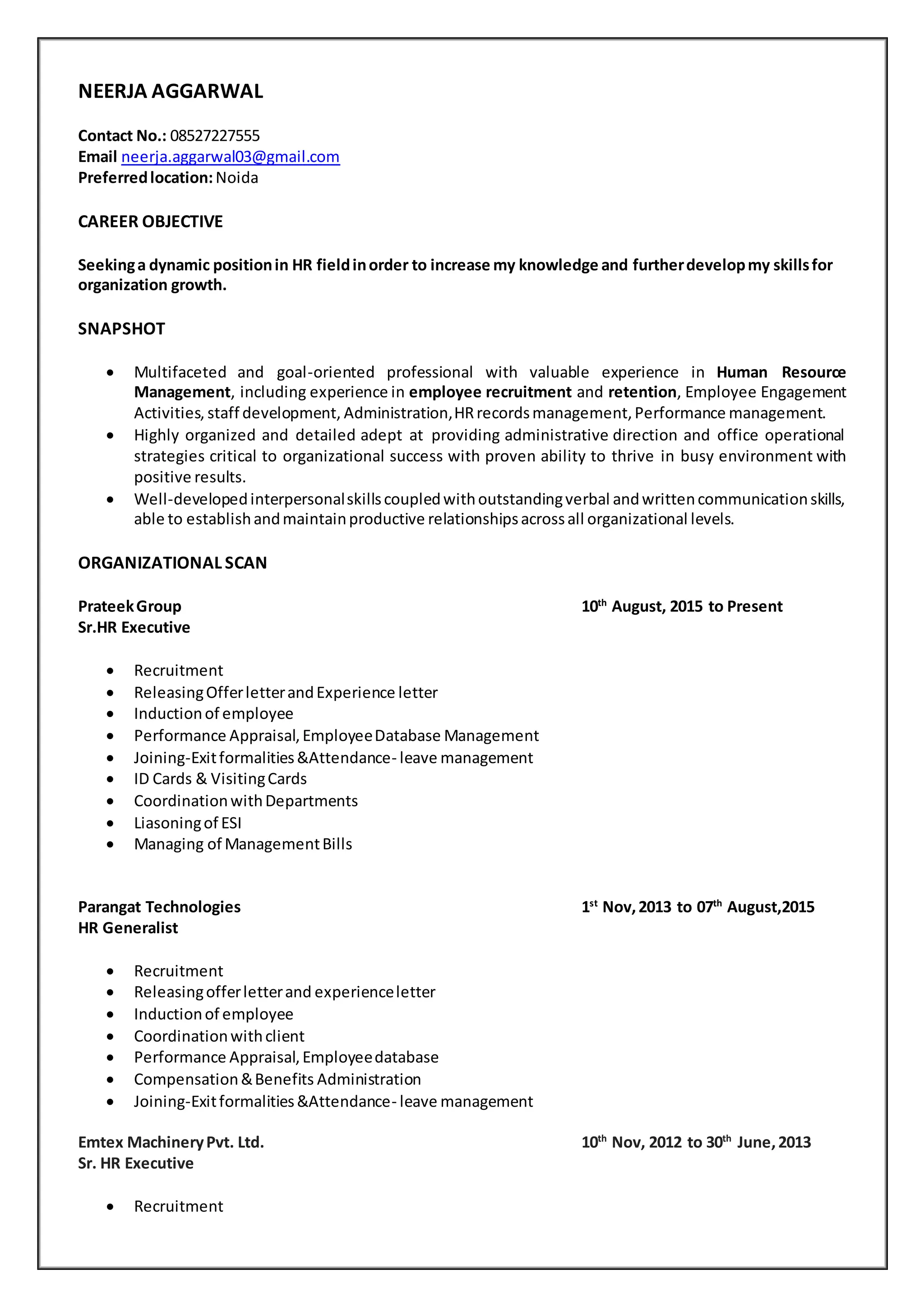 Neerja_Resume | DOCX