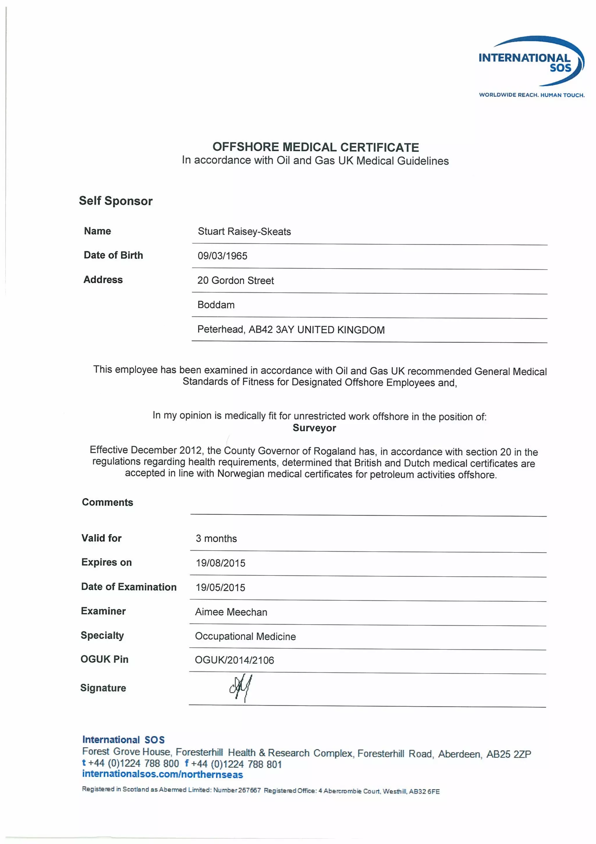 Offshore Medical OGUK | PDF
