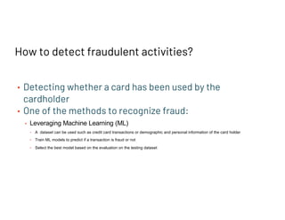 Credit Card Fraud Detection Using ML In Databricks | PDF