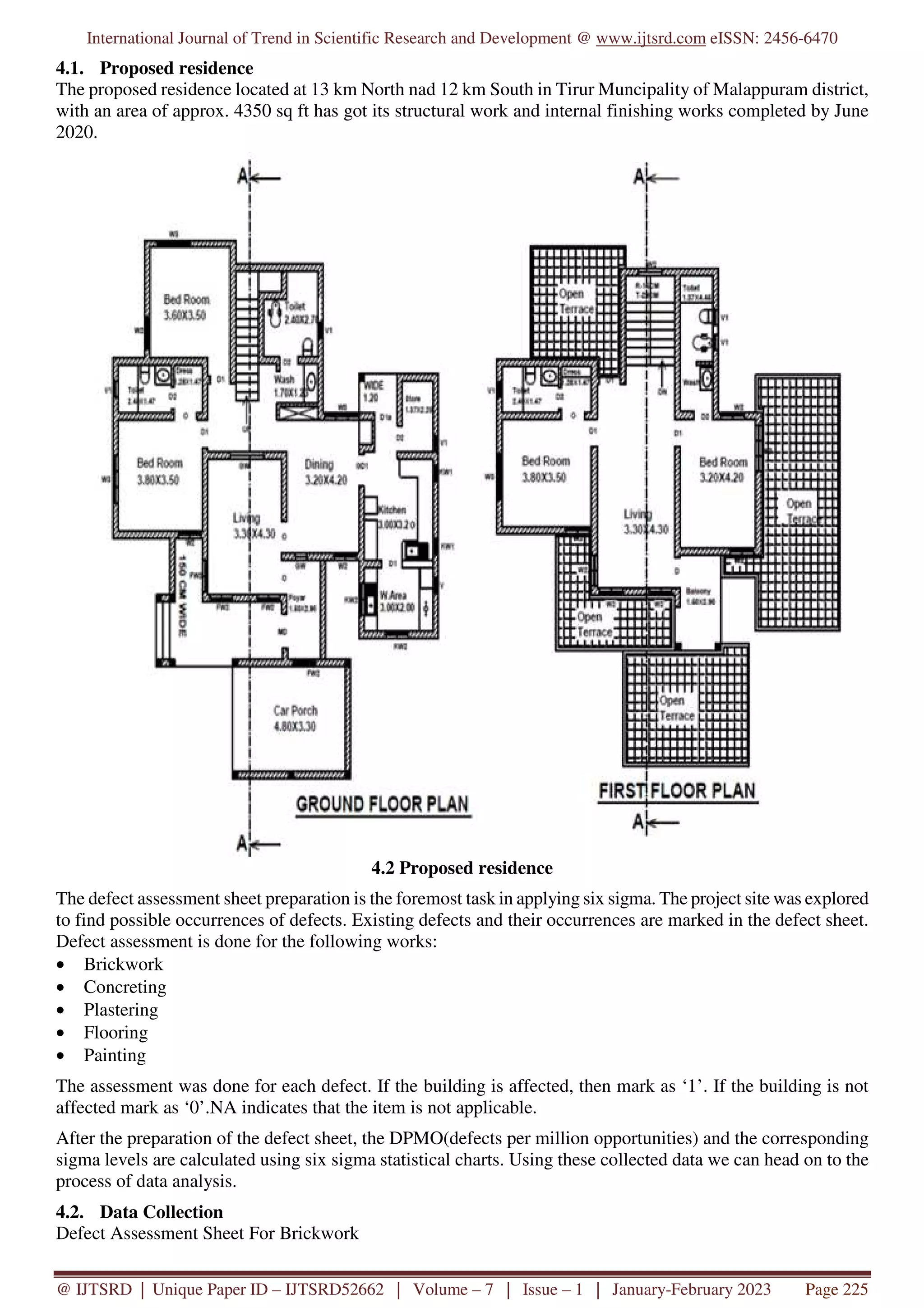 Application of Six Sigma in Construction Industry | PDF