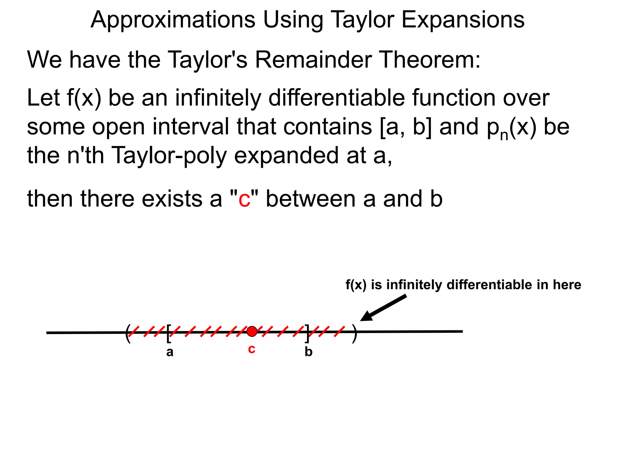 32 approximation, differentiation and integration of power series x | PPTX