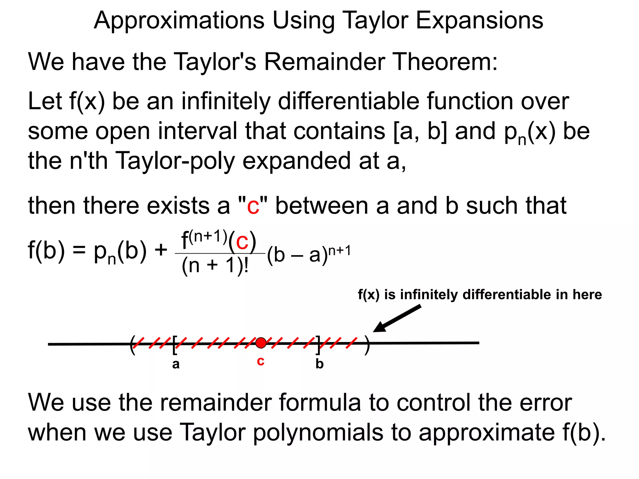 32 approximation, differentiation and integration of power series x | PPTX