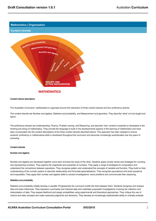 32 aus mathematics curriculum | PDF