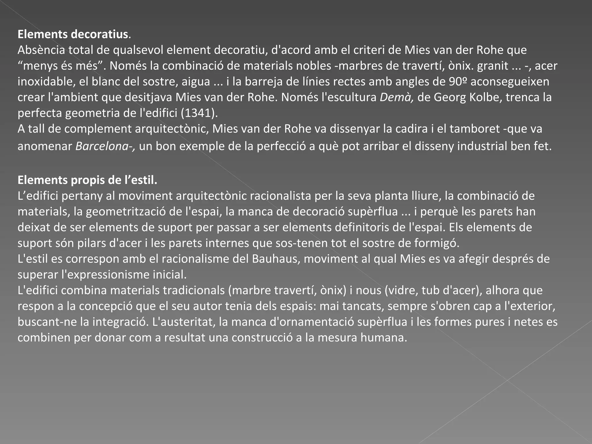 32 b m. van der rohe pavello alemany | PPT