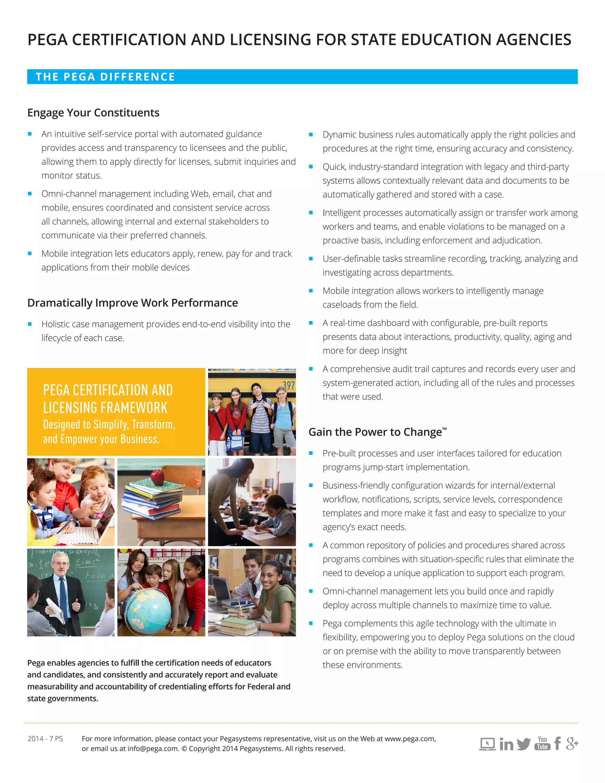 Pega-Certification-and-Licensing-for-State-Education-Agencies | PDF | Computer Software and ...