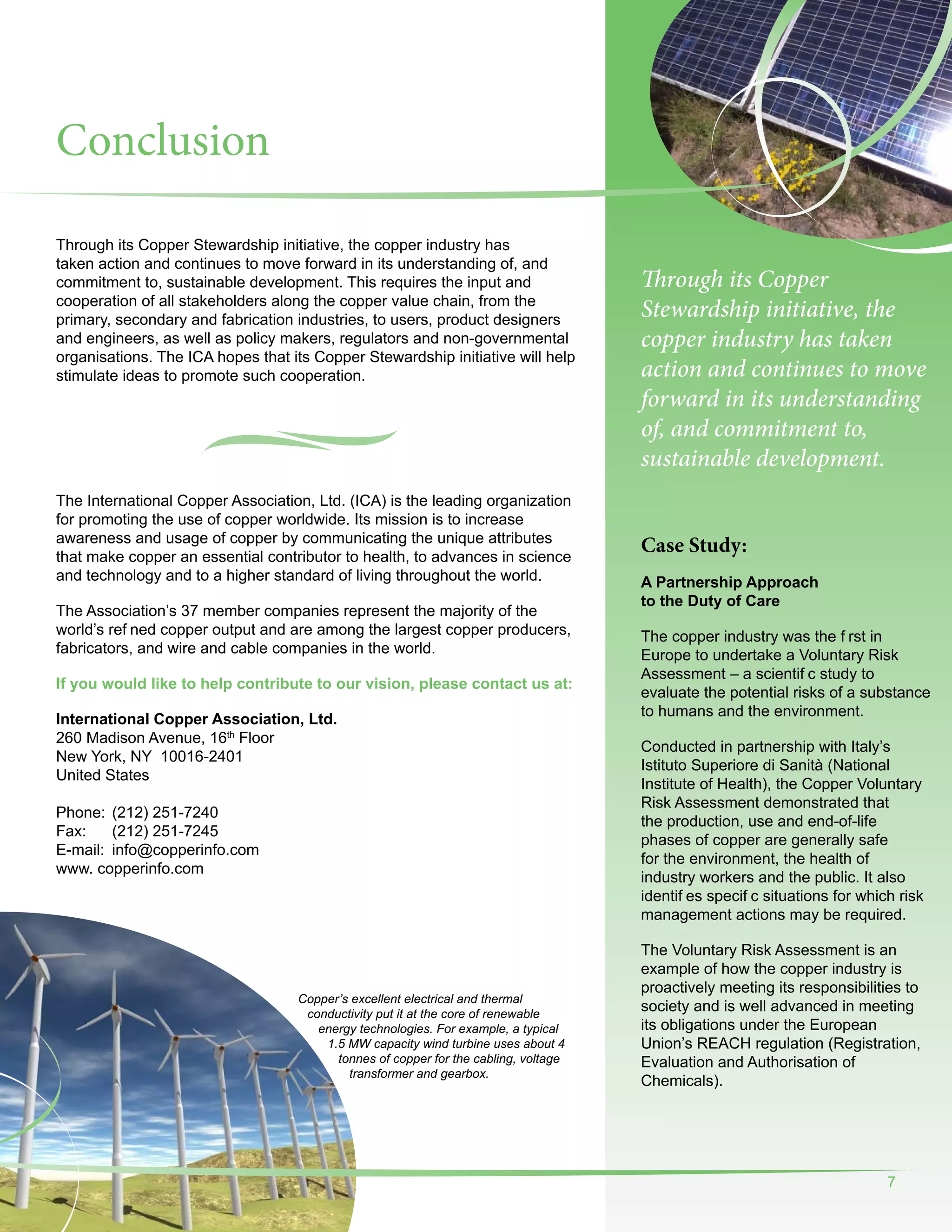 Copper Stewardship brochure | PDF