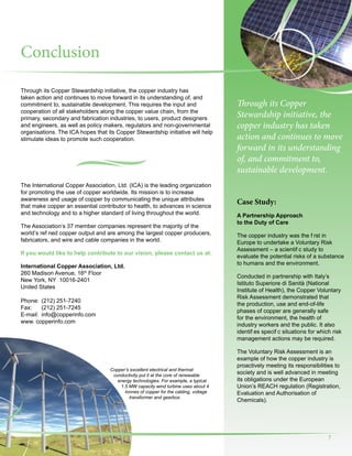 Copper Stewardship brochure | PDF