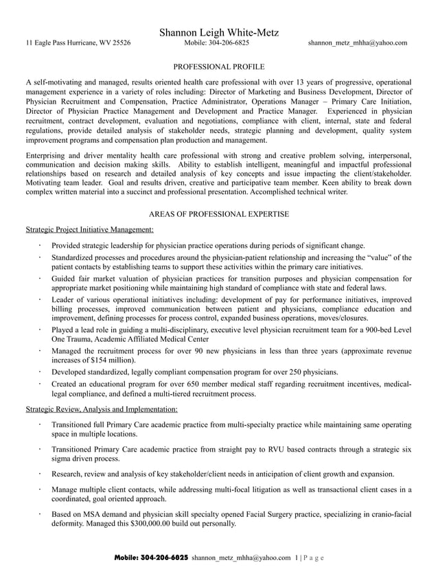 SLWM Healthcare Professional Profile | DOC