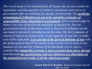 Politics of Boom and Bust | PPT