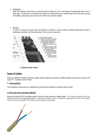 Project on Cable and its classification | PDF