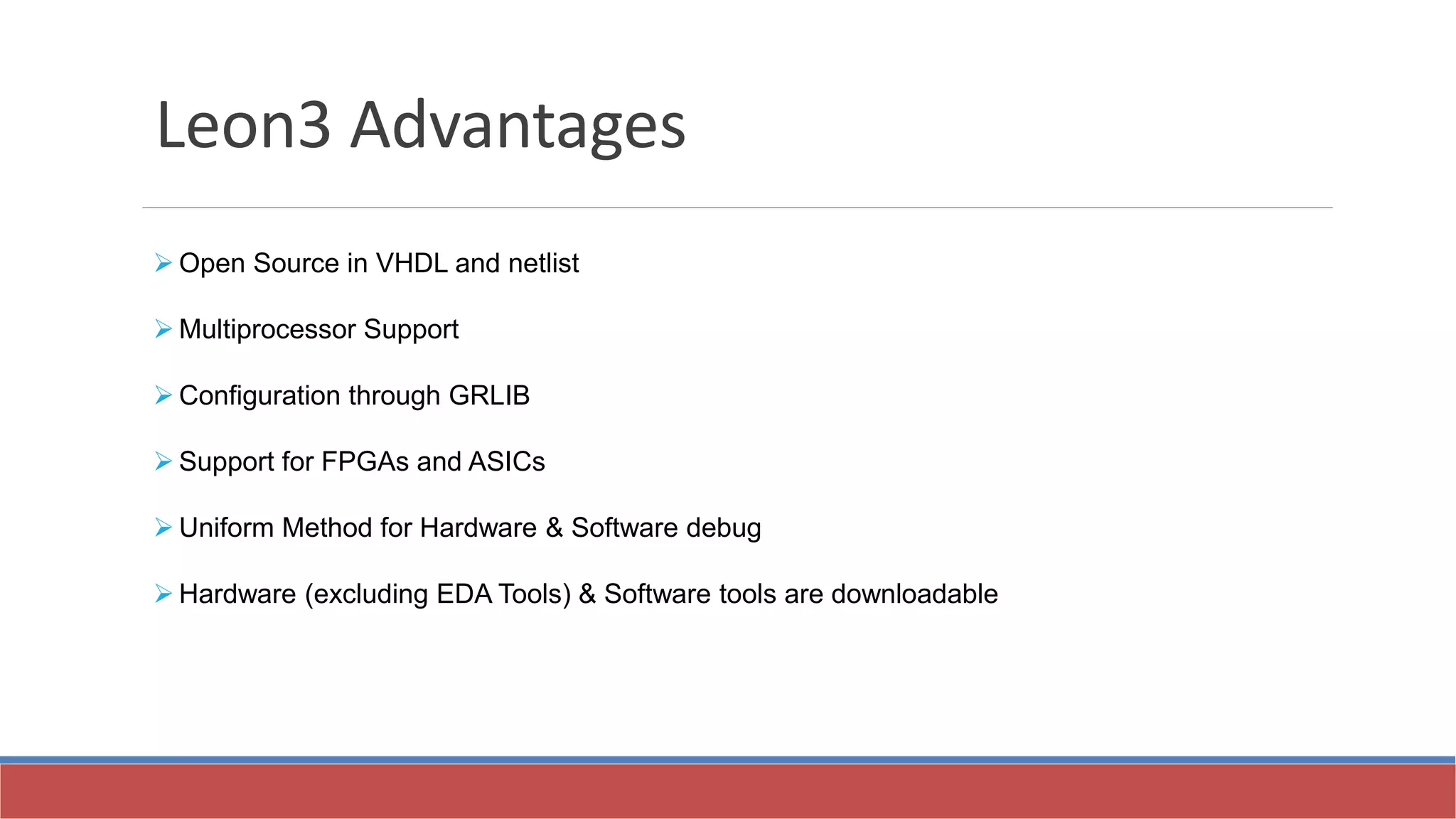 Design of 32 Bit Processor Using 8051 and Leon3 (Progress Report) | PPTX