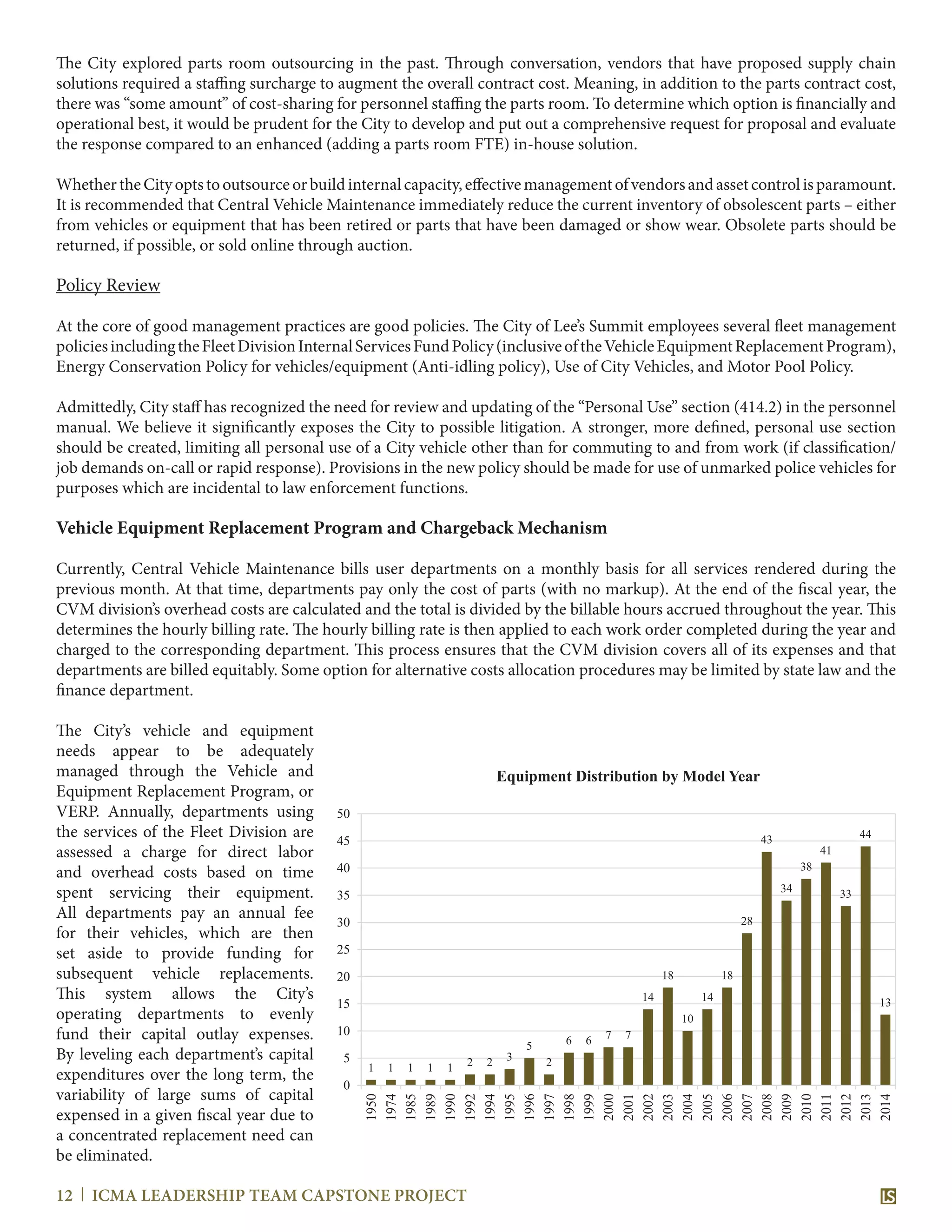 ICMA Leadership Team Capstone Project (1) | PDF