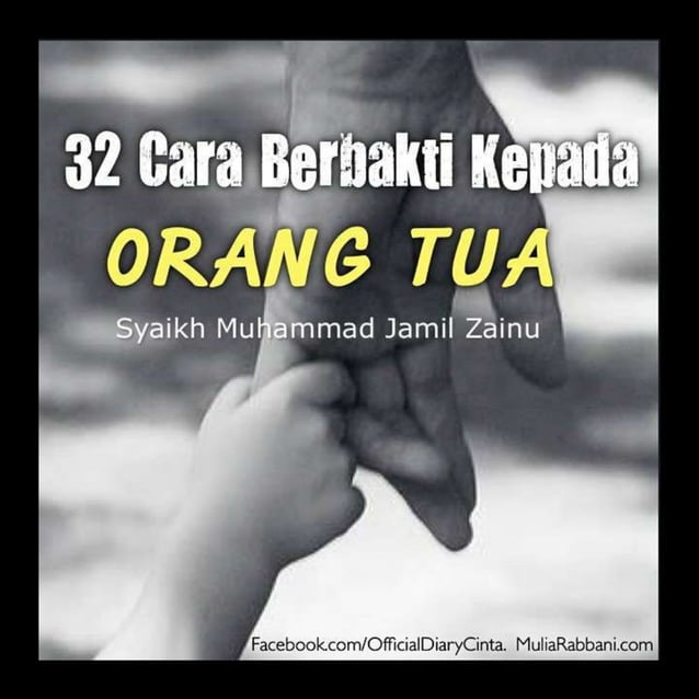 32 cara berbakti pada orang tua - amin yusuf @amin yusuf | PPTX
