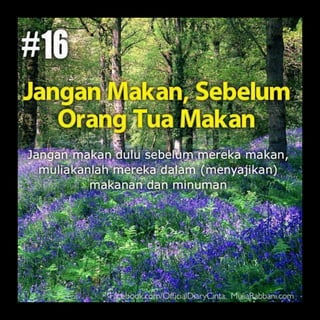 32 cara berbakti pada orang tua - amin yusuf @amin yusuf | PDF