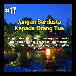 32 cara berbakti pada orang tua - amin yusuf @amin yusuf | PDF