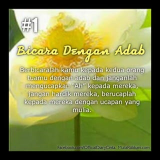 32 cara berbakti pada orang tua - amin yusuf @amin yusuf | PDF