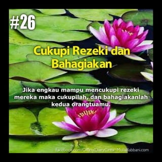 32 cara berbakti pada orang tua - amin yusuf @amin yusuf | PDF