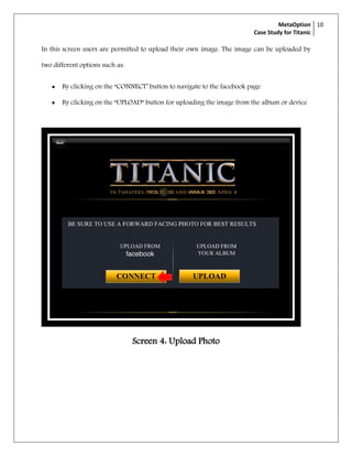 Case study on Titanic to promote 3d Titanic movie across the world | PDF