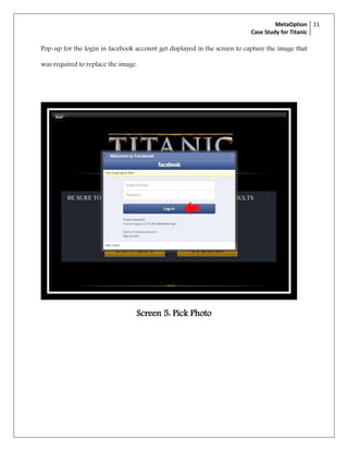 Case study on Titanic to promote 3d Titanic movie across the world | PDF