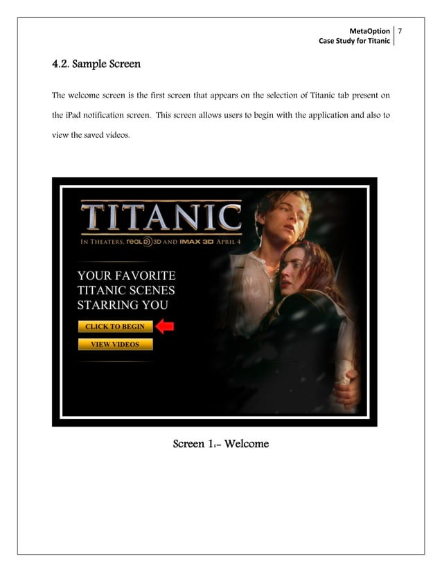 Case study on Titanic to promote 3d Titanic movie across the world