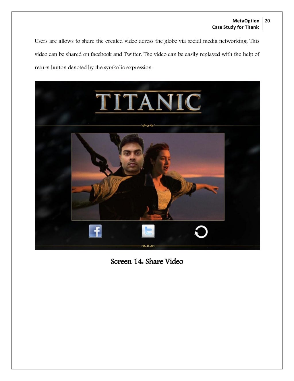 Case study on Titanic to promote 3d Titanic movie across the world