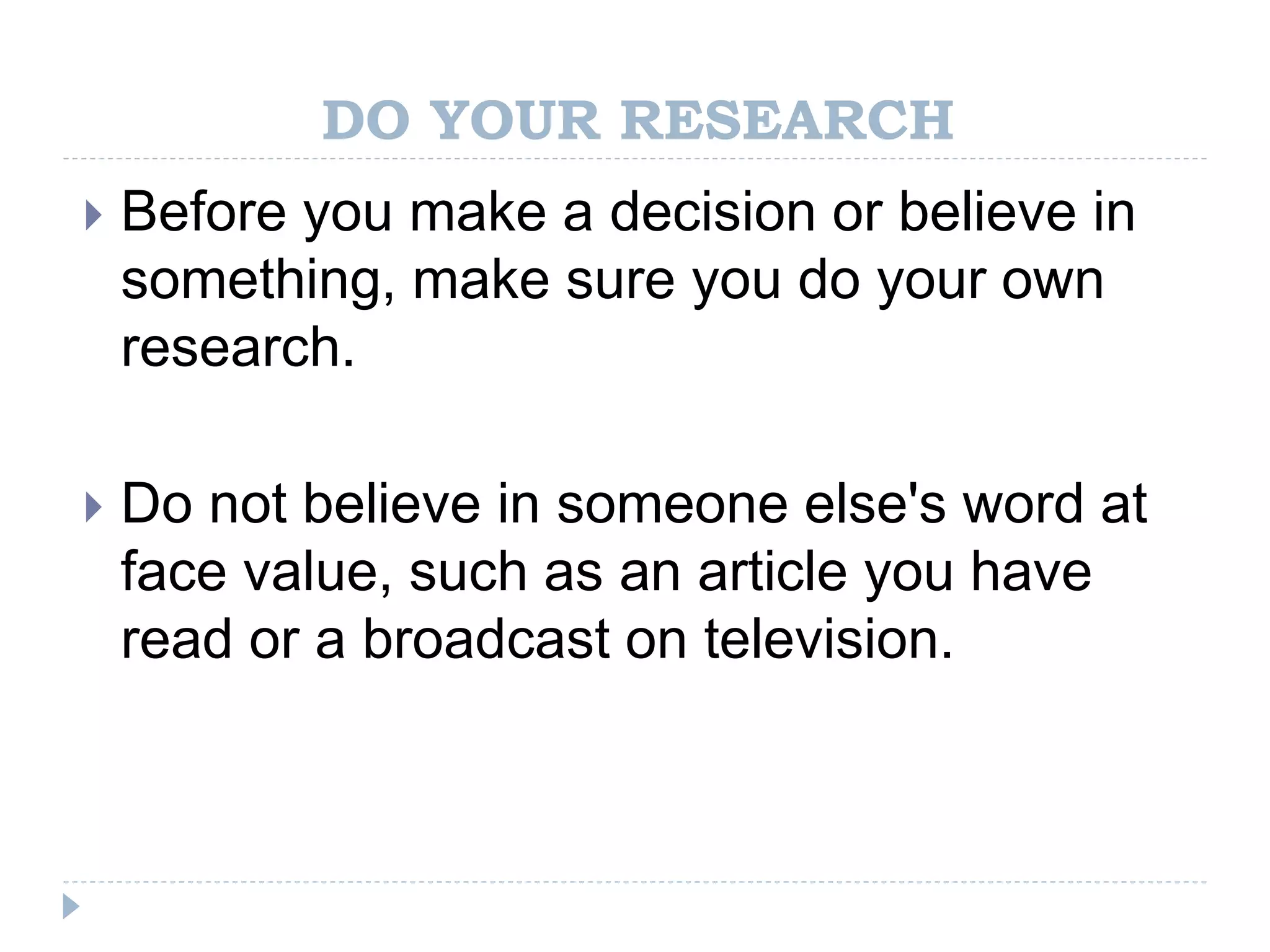 Check your sources | PPT