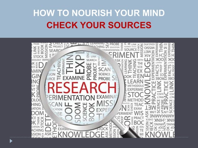 Check your sources | PPT