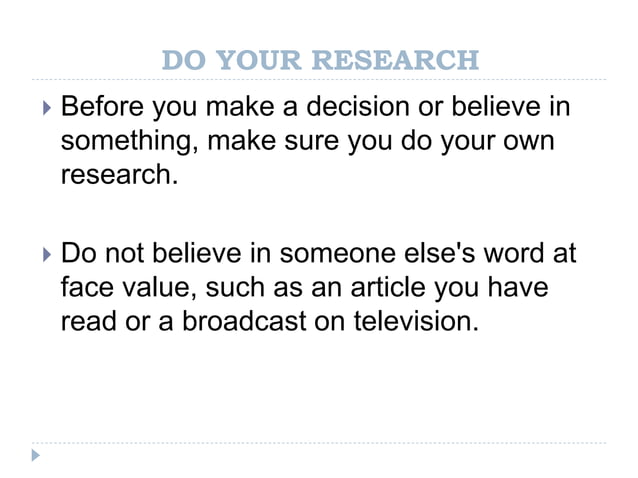 Check your sources | PPT