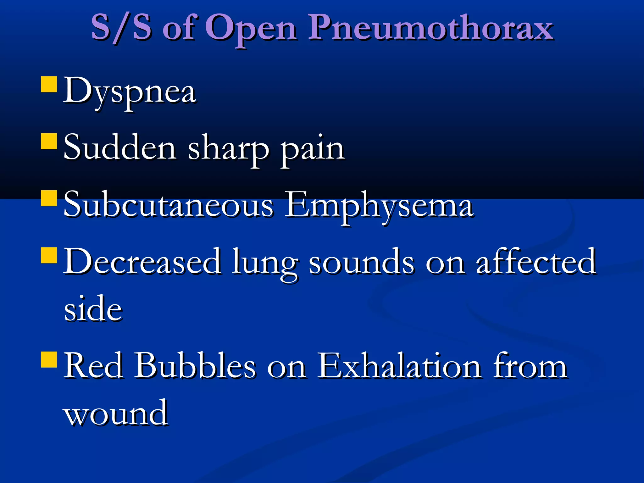 chest trauma management | PPT