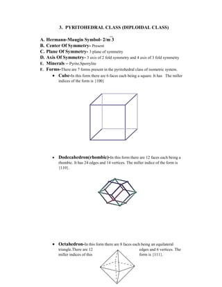 Crystallography 32 classes | PDF