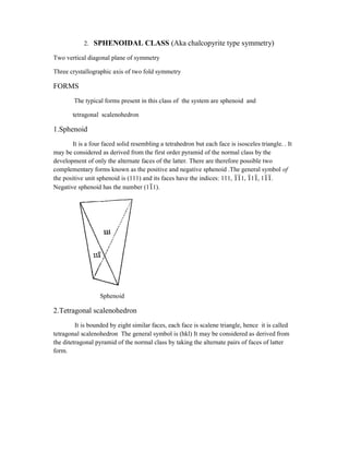 Crystallography 32 classes | PDF