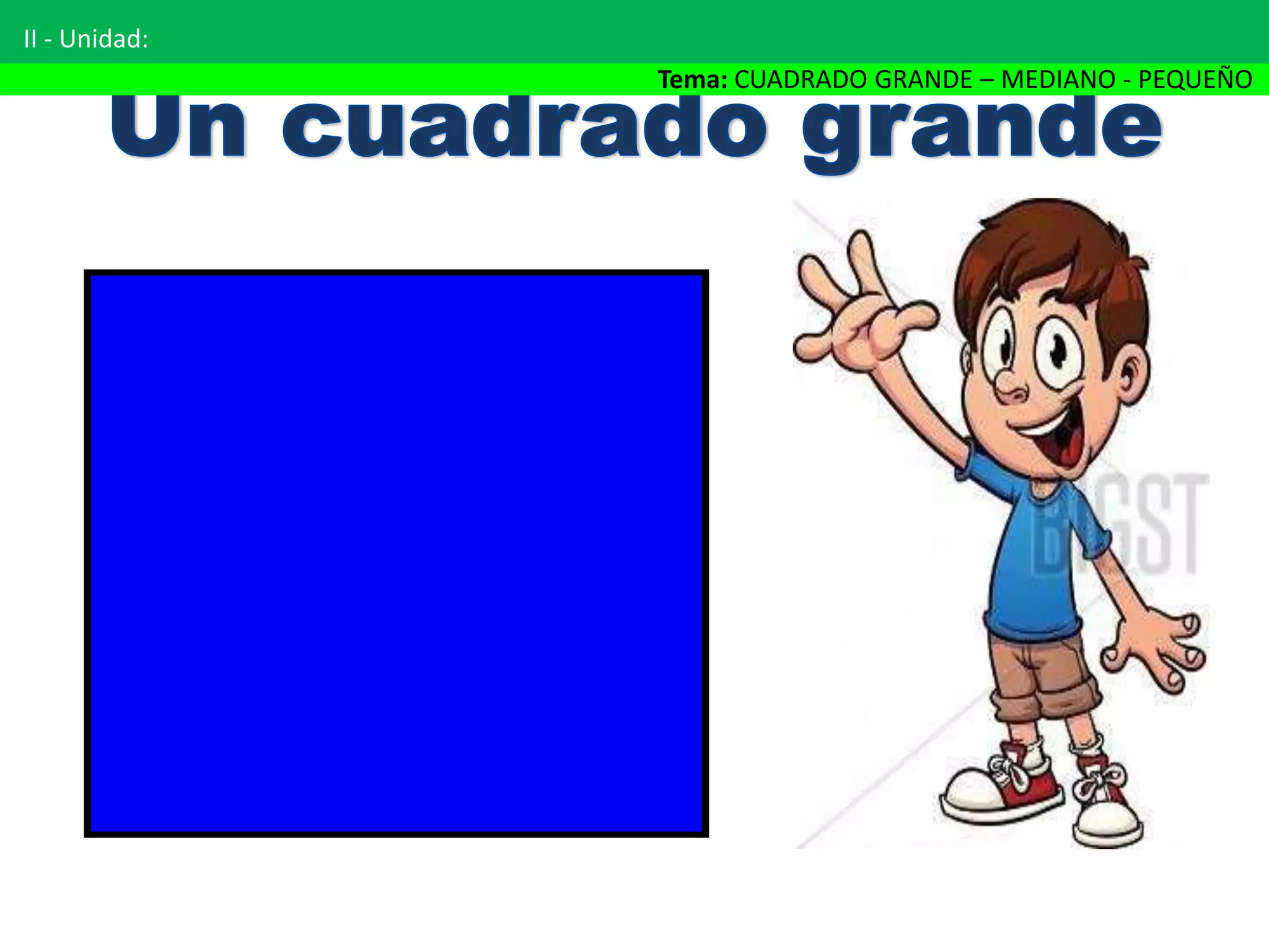 32 cuadrado grande mediano - pequeño | PPT