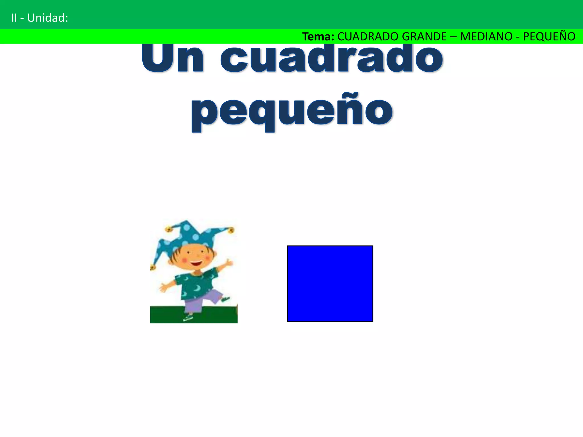 32 cuadrado grande mediano - pequeño | PPT