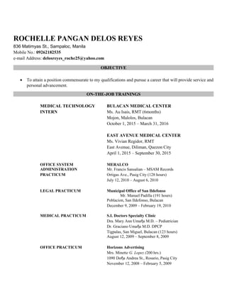 resume-medtech | DOC