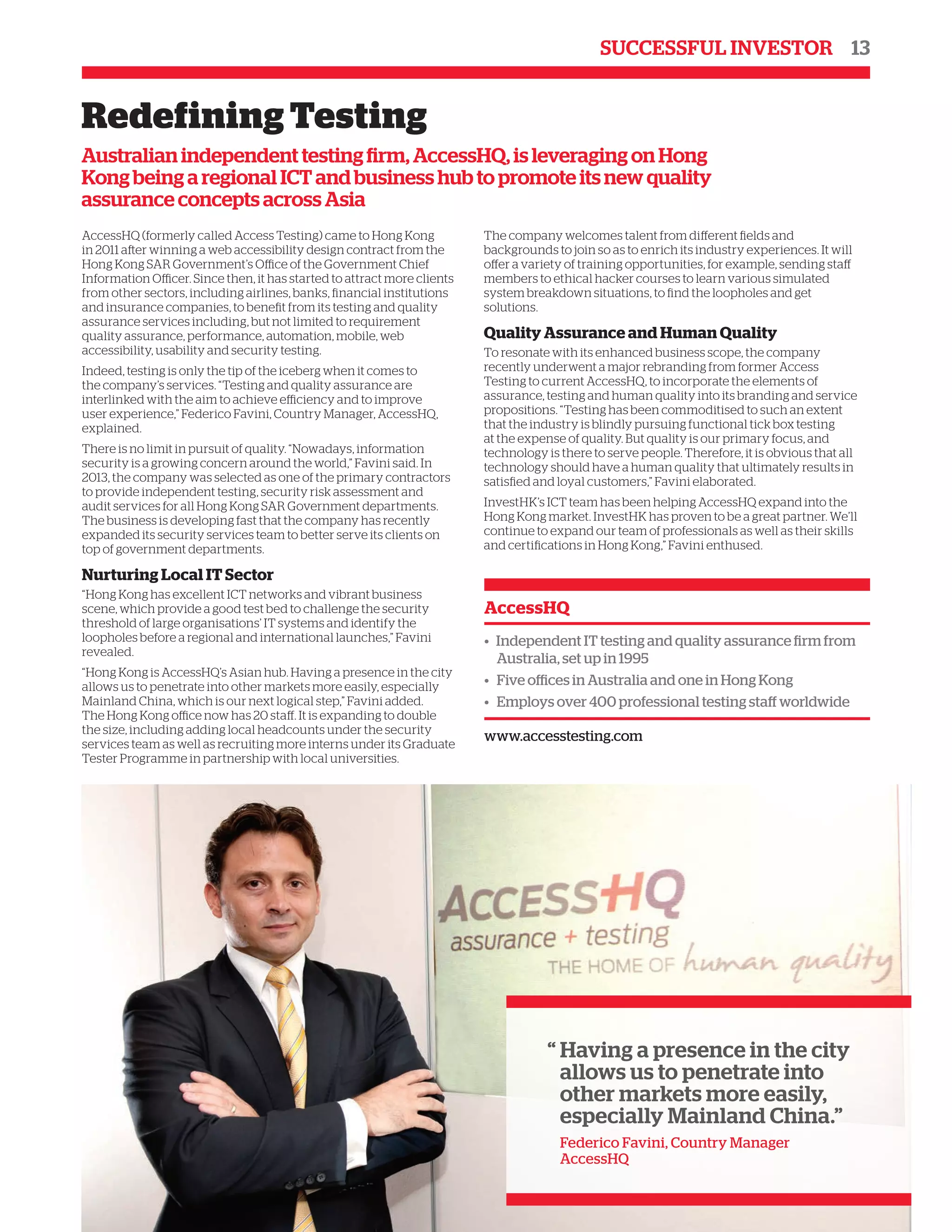 Invest Hong Kong | PDF