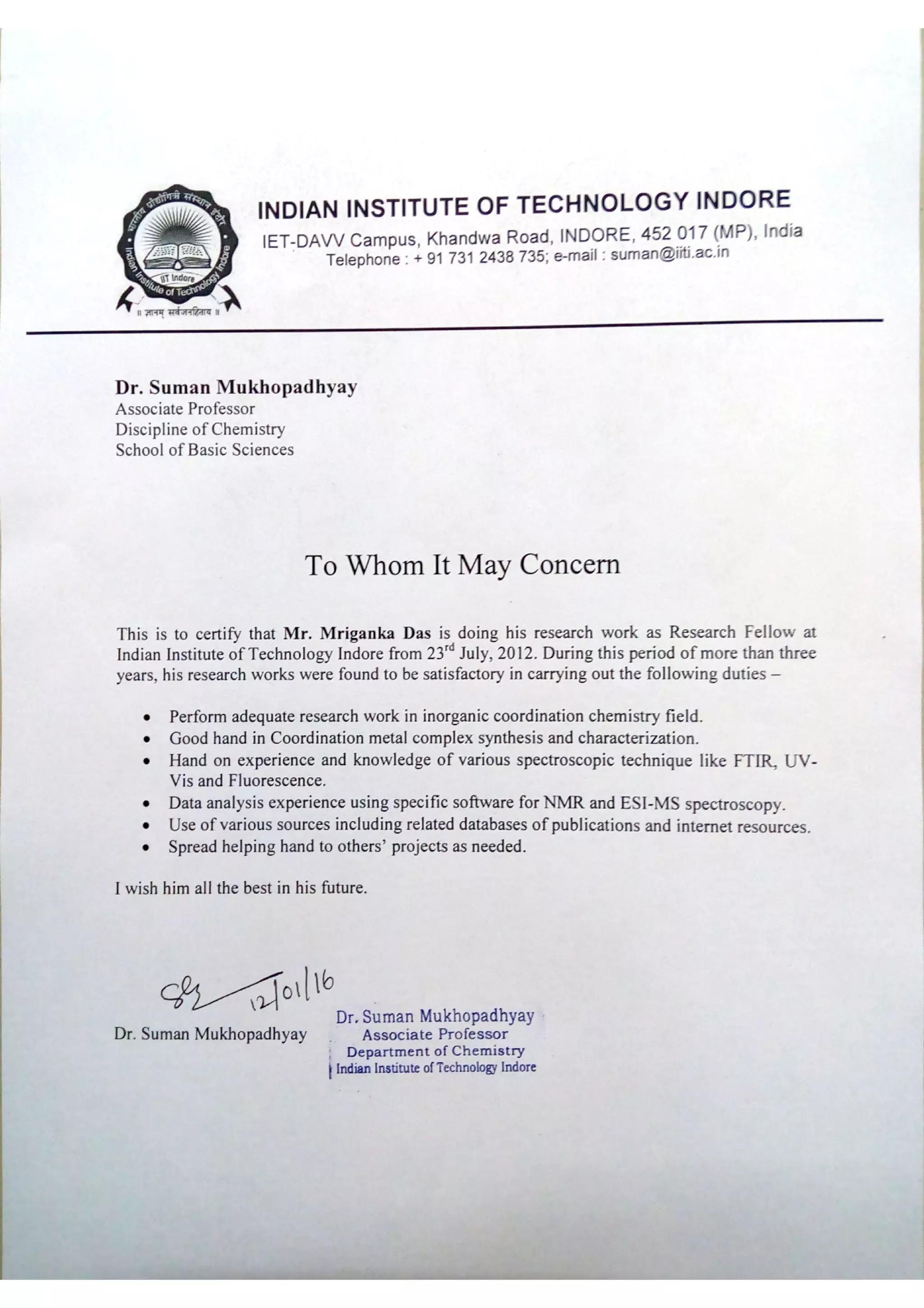 Experience Certificate | PDF