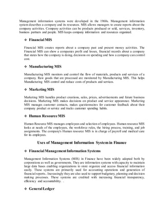 Practise of MIS In Bangladesh Biman Airline | DOCX